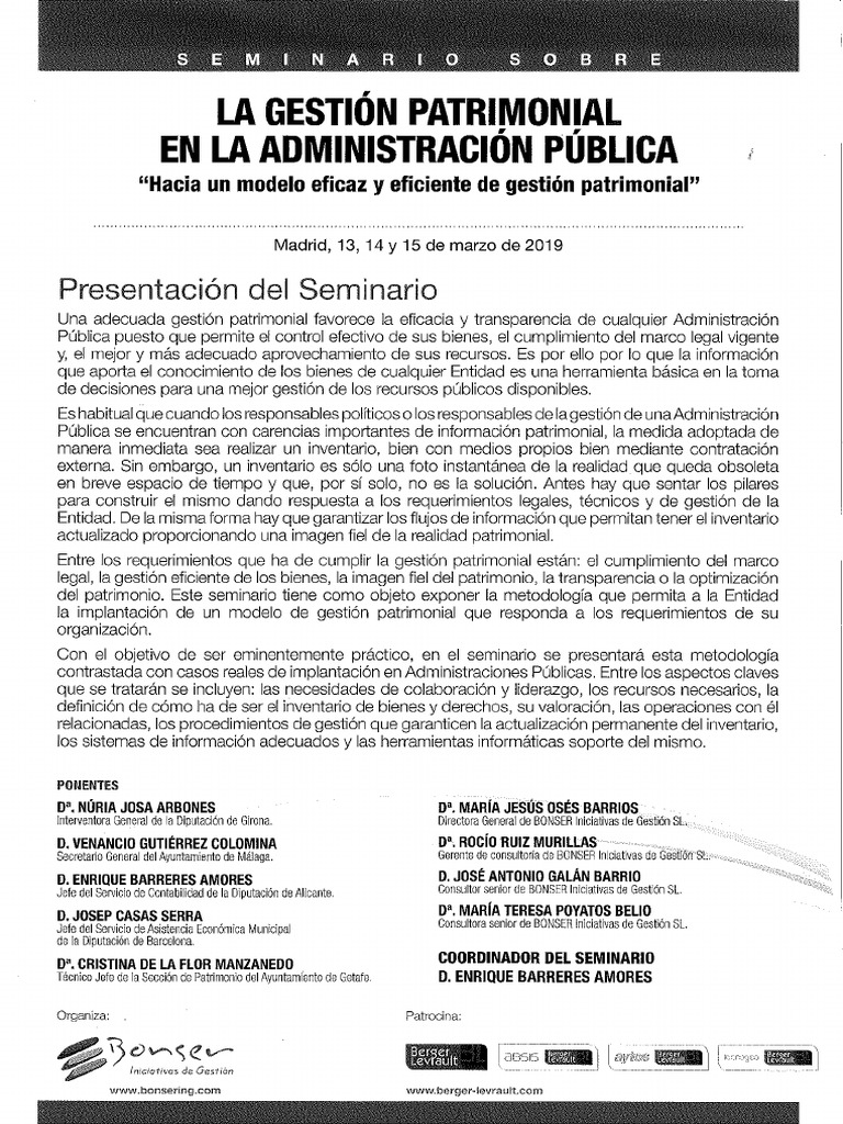 Programa Curso | PDF