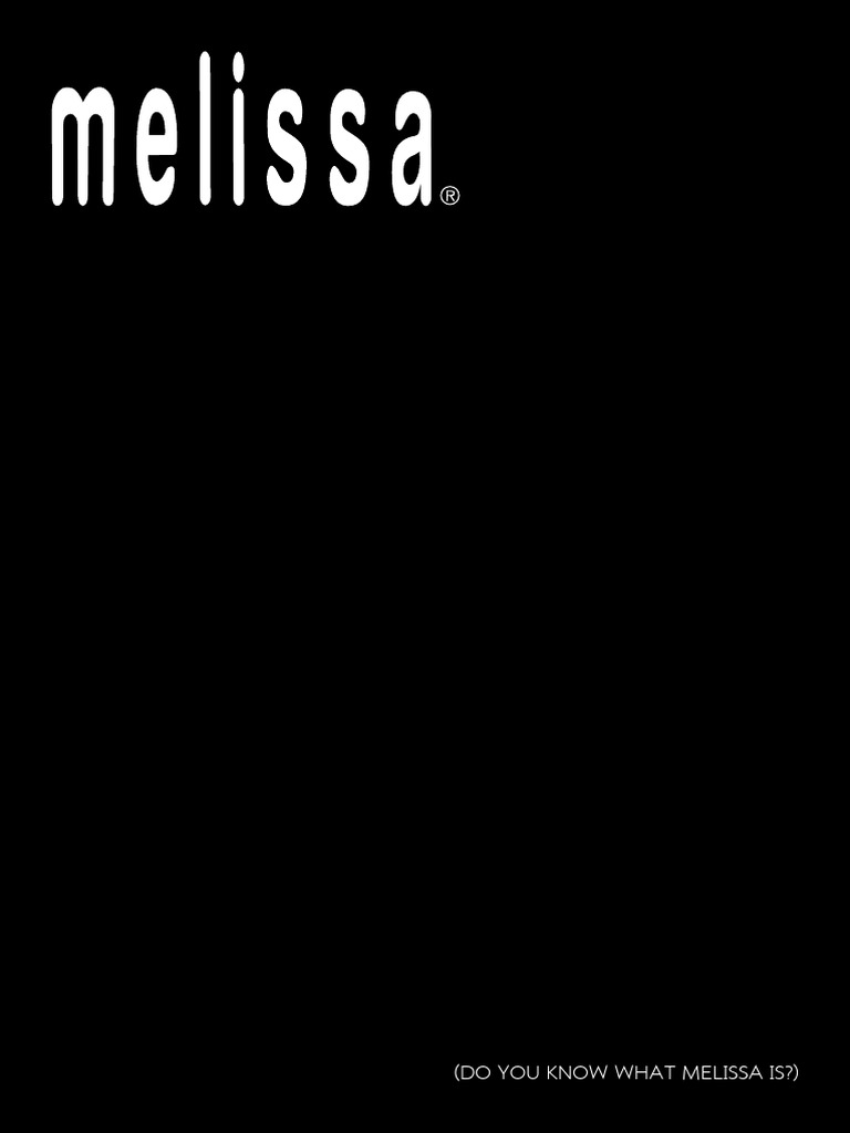 Melissa Pdf Pdf Fashion Clothing