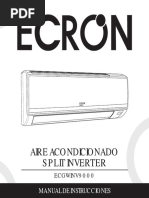 Manual de Operacion Mini Split Prime PDF | PDF | Control remoto ...