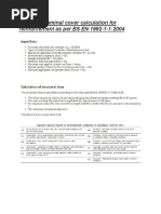 Raft Foundation Design Calculations | PDF | Bending | Beam (Structure)