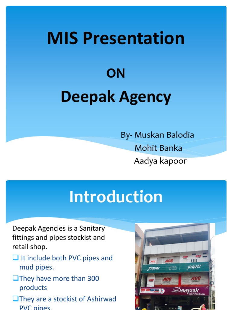 MIS Presentation - New | PDF