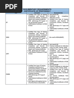 Marina Certificate of Competency Requirements | PDF | Sailor | Identity ...