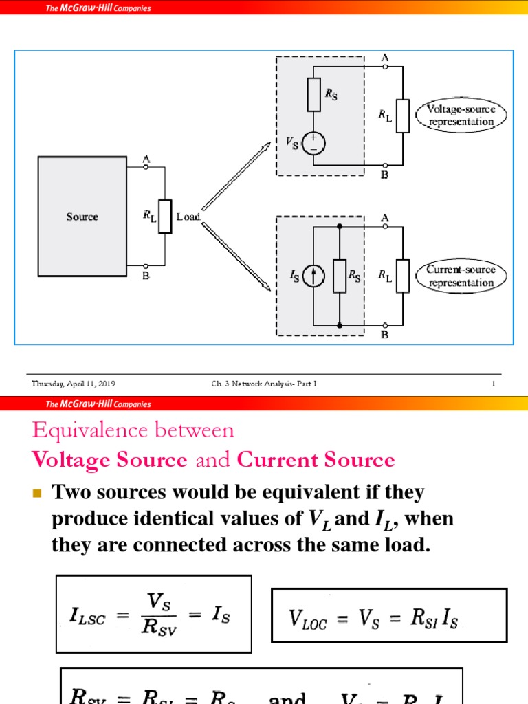 Network Analysis: Source Transformations | PDF | Network Analysis ...