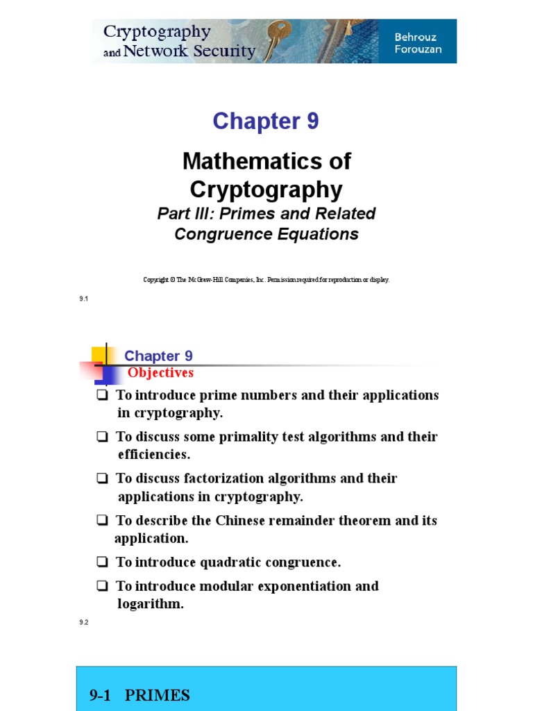 Matematika Kriptografi Prime Number PDF | PDF | Prime Number ...