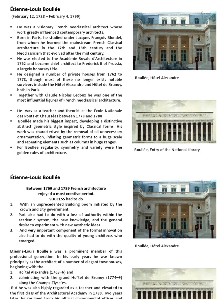 07 Boulee | PDF | Aesthetics