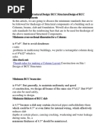 Rule of Thumb | PDF | Beam (Structure) | Civil Engineering