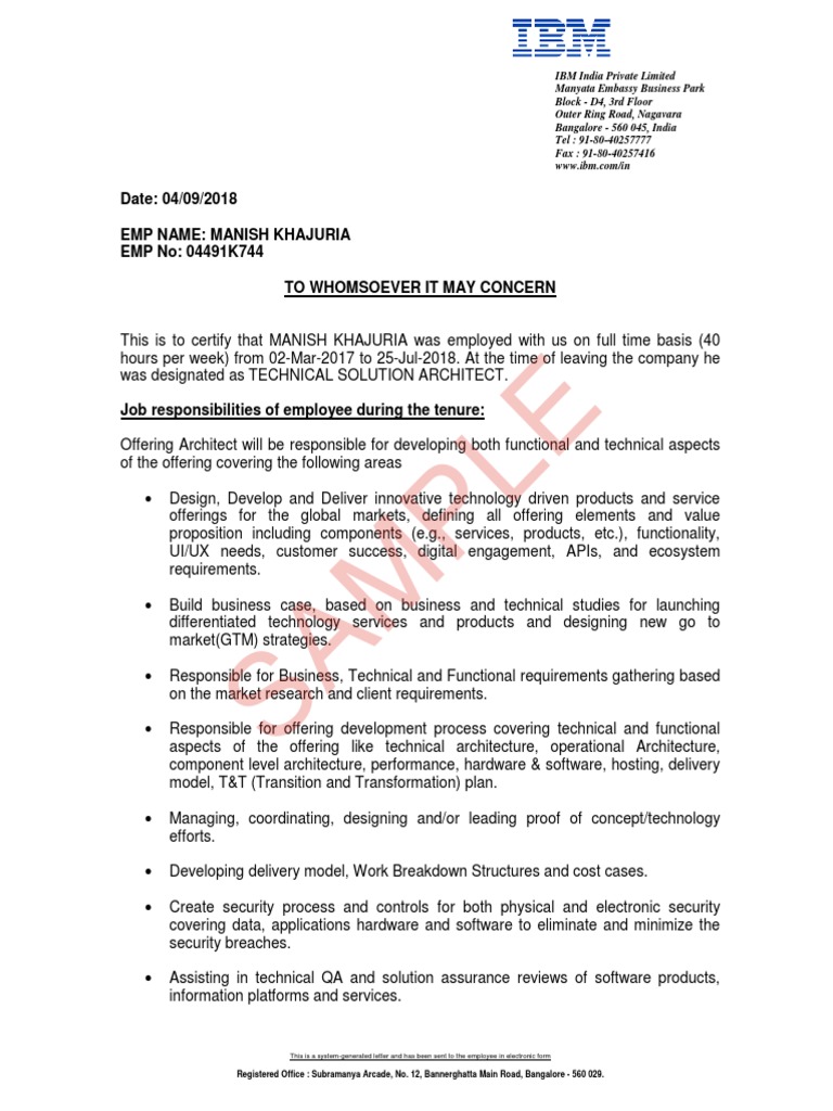 Sample of Reference Letter | PDF | Business | Design