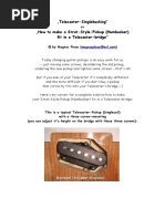 Fender Telecaster Printable Headstock Template PDF | PDF