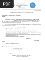 Certification of First Day of Service | PDF