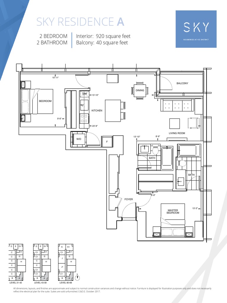 SKY Floor Plans (ALL) August 2018 | PDF | Room | Bathroom