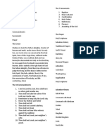 Altar Server's Dictionary Guide | PDF | Eucharist | Rituals