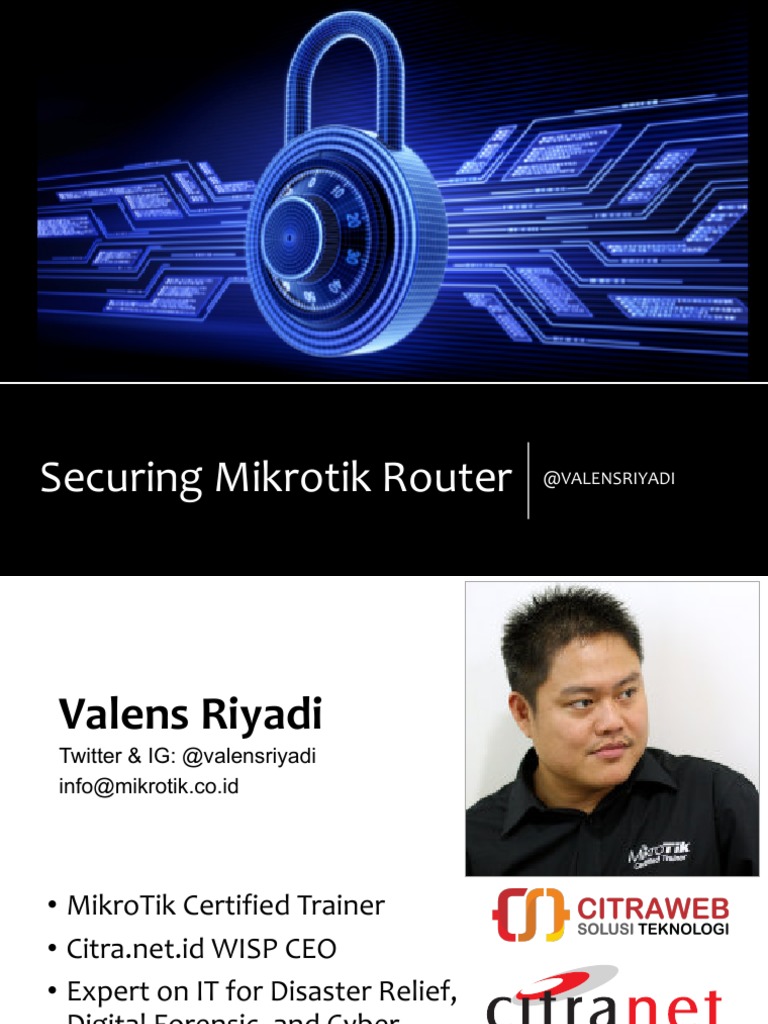 Vulnerability Mikrotik | Download Free PDF | Proxy Server | Firewall (Computing)