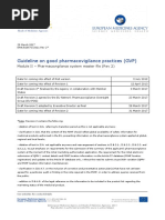 Addendum of Clinical Overview SOP | PDF | Pharmacovigilance | Clinical ...