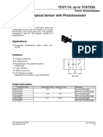 IR Sensor Datasheet | PDF | Electrical Engineering | Applied And ...