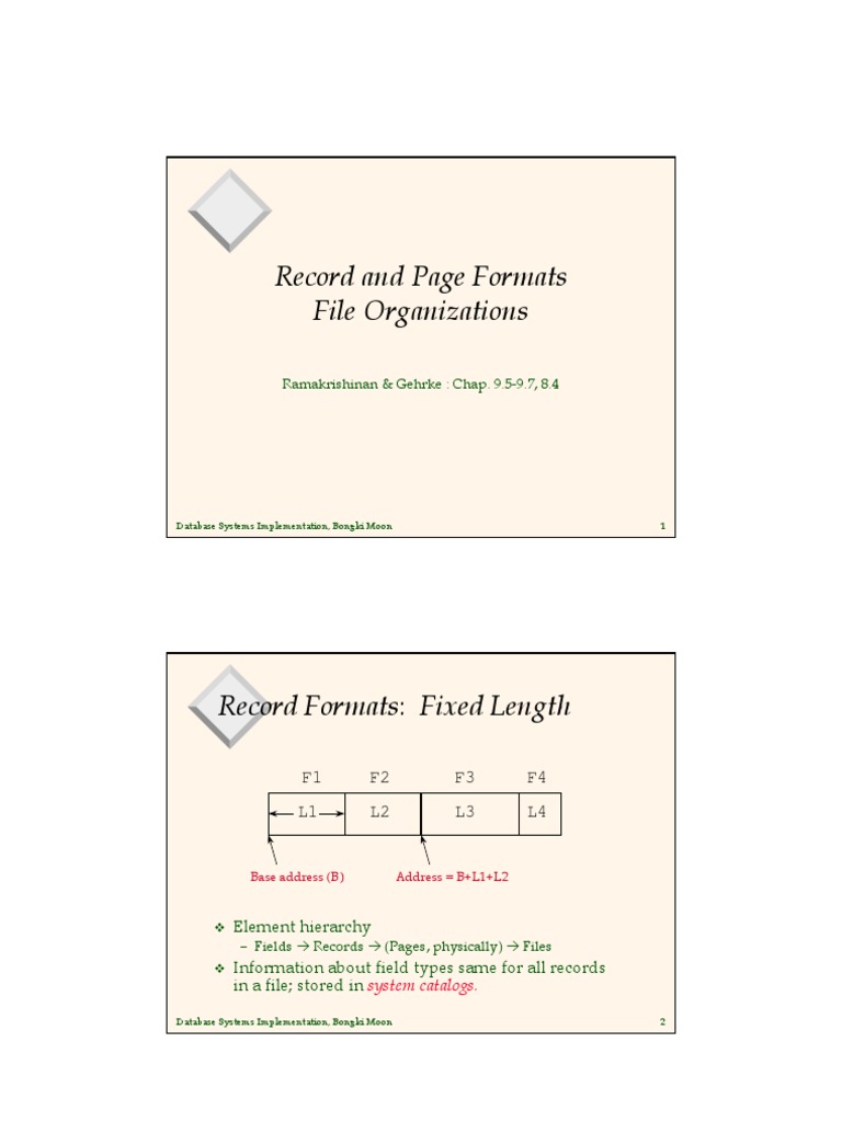 Database Design and Implementation 02.record | PDF | Computer File | Data Management