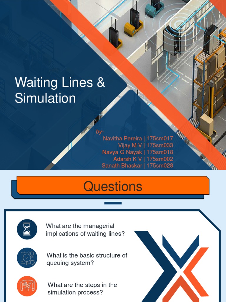 Waiting Lines & Simulation | PDF | Computer Simulation | Areas Of ...