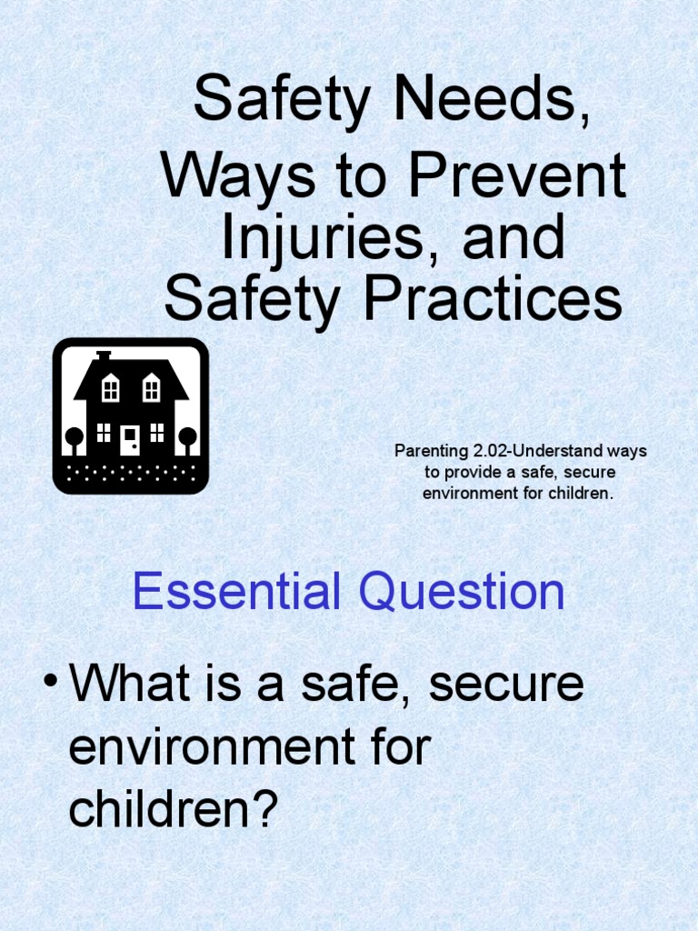 Home Safety Tips for Parents | PDF | Nature