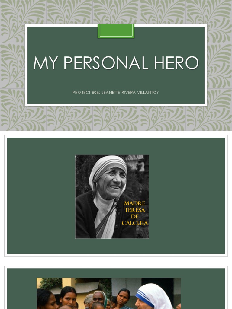 My Personal Hero | PDF