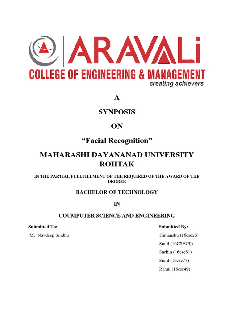 Analysis of Facial Recognition Technology: A Case Study on the ...