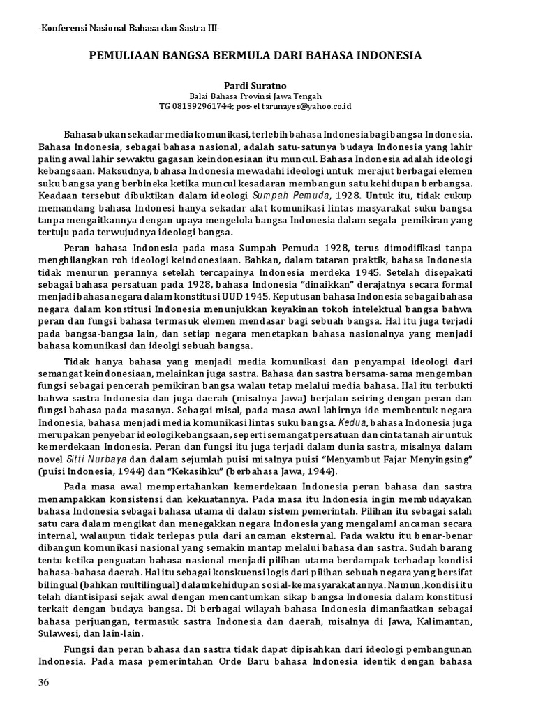 Pardi Suratno | PDF | Seni & Disiplin Bahasa | Kajian Bahasa Asing