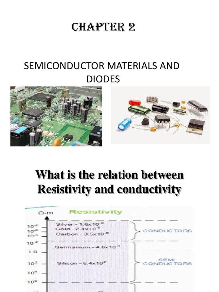 Chapter 2 P1 | PDF | Semiconductors | Doping (Semiconductor)