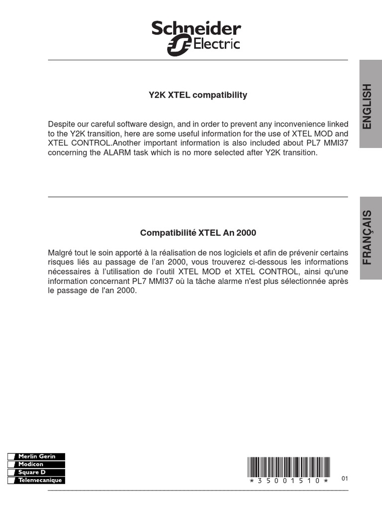 Y2K XTEL Compatibility | PDF | Digital Technology | Computer Programming