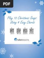 19 Christmas Caroling Songs With Easy Guitar Chords 2010 | PDF | Santa ...