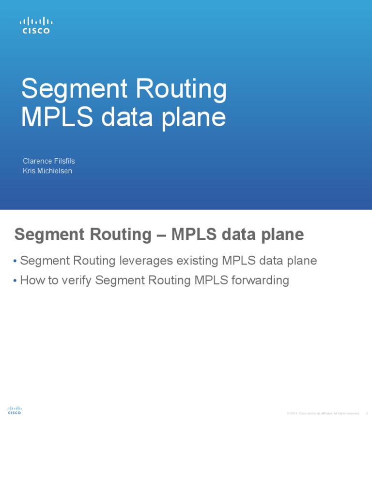 Segment Routing Basics Pdf Multiprotocol Label Switching Networking 