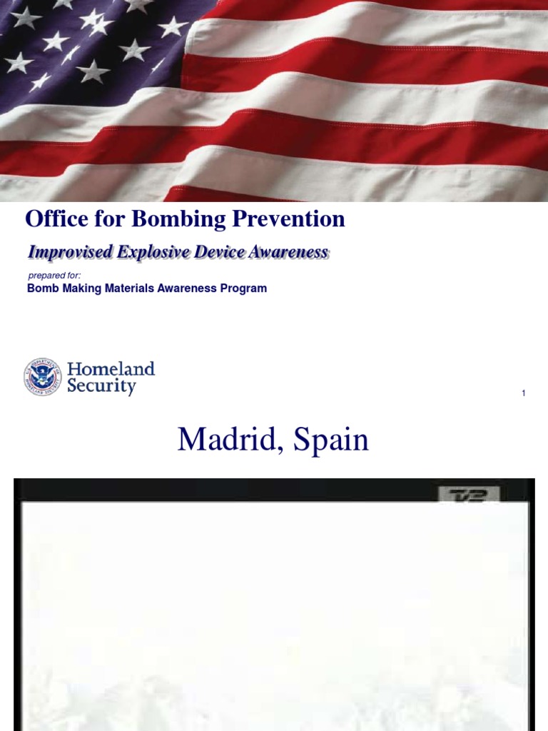 IED Awareness and Safety Guidelines | PDF | Improvised Explosive Device ...