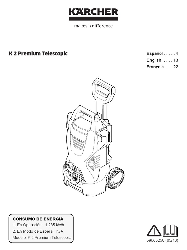 Manual Karcher PDF | PDF | Neumático | Solvente