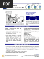 11 - Ficha Tecnica Gs175-Igsa | PDF | Generador eléctrico | Tanques