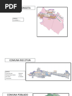 Mapa y Barrios de Comunas Popayán | PDF