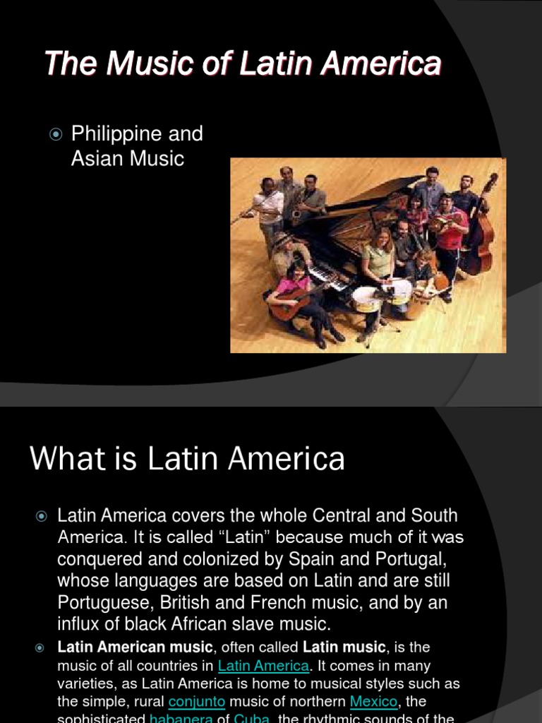 The Music of Latin America: Philippine and Asian Music | PDF | Tango ...