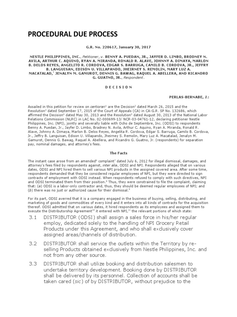 CASES Procedural Due Process | PDF | Summary Judgment | Sales