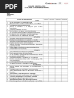 Rubrica para Evaluar Taller de Cocina | PDF