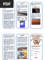 Triptico Terremoto | PDF | Temblores | Naturaleza