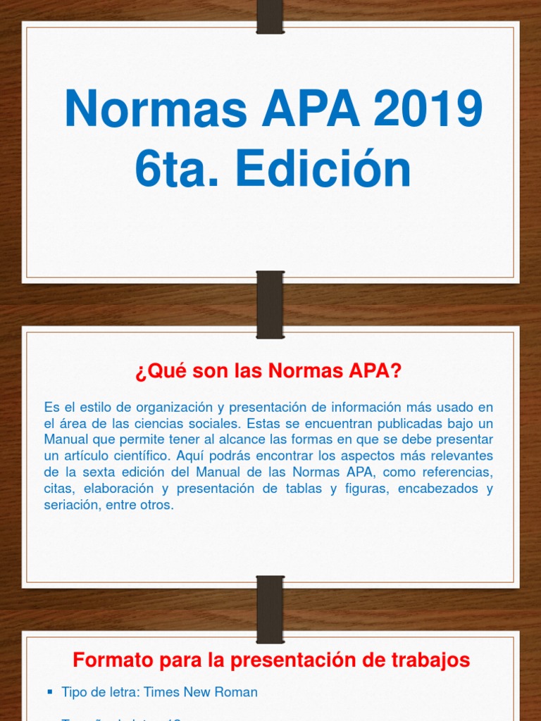 Normas APA 2019 6ta. Edición | Estilo apa | Autor