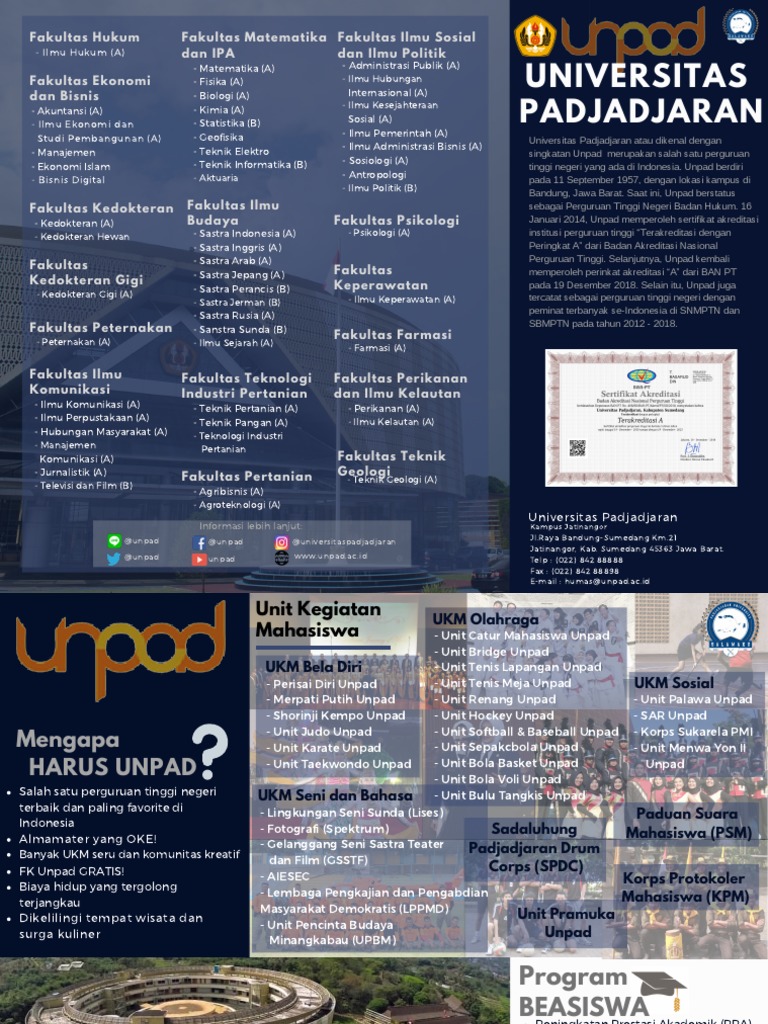 Informasi Universitas Padjadjaran | PDF
