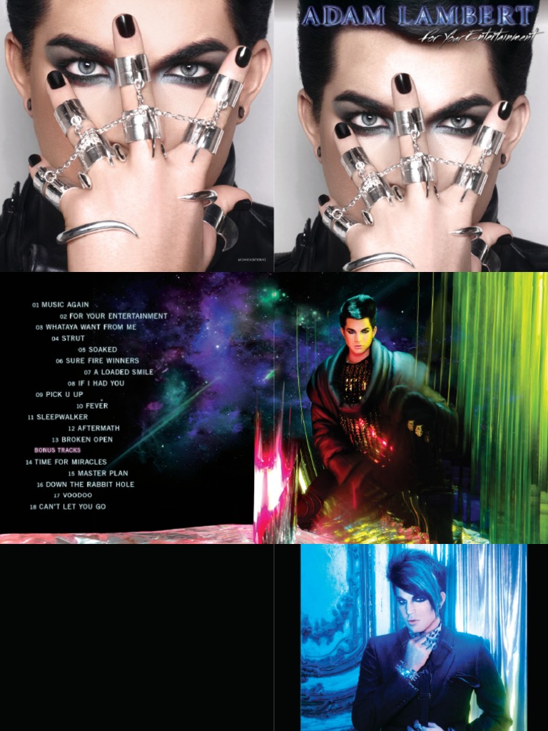 Adam Lambert - For Your Entertainment | PDF
