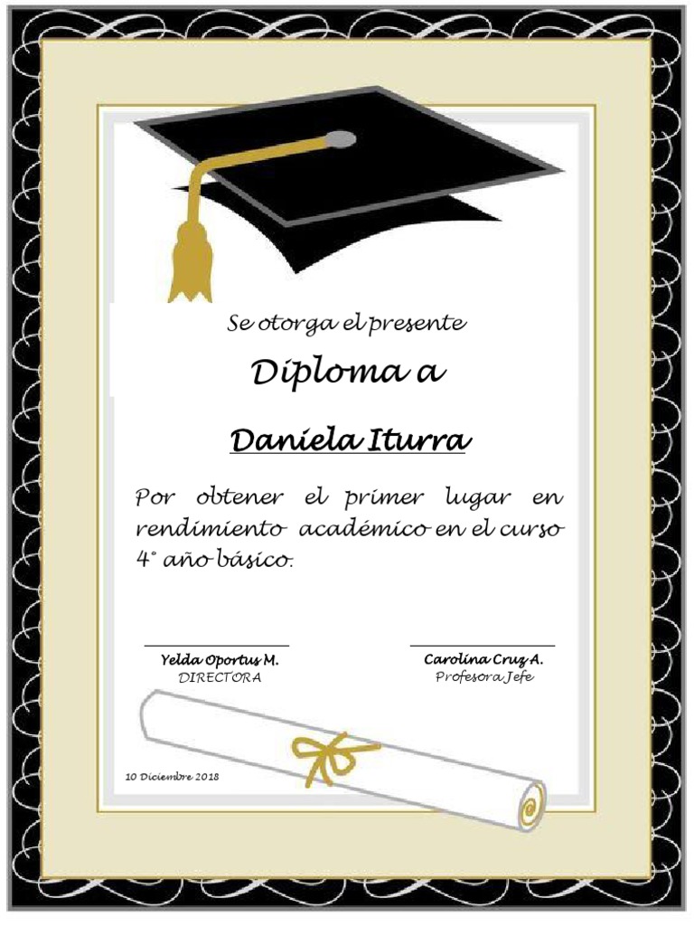 Diplomas Modelos | PDF
