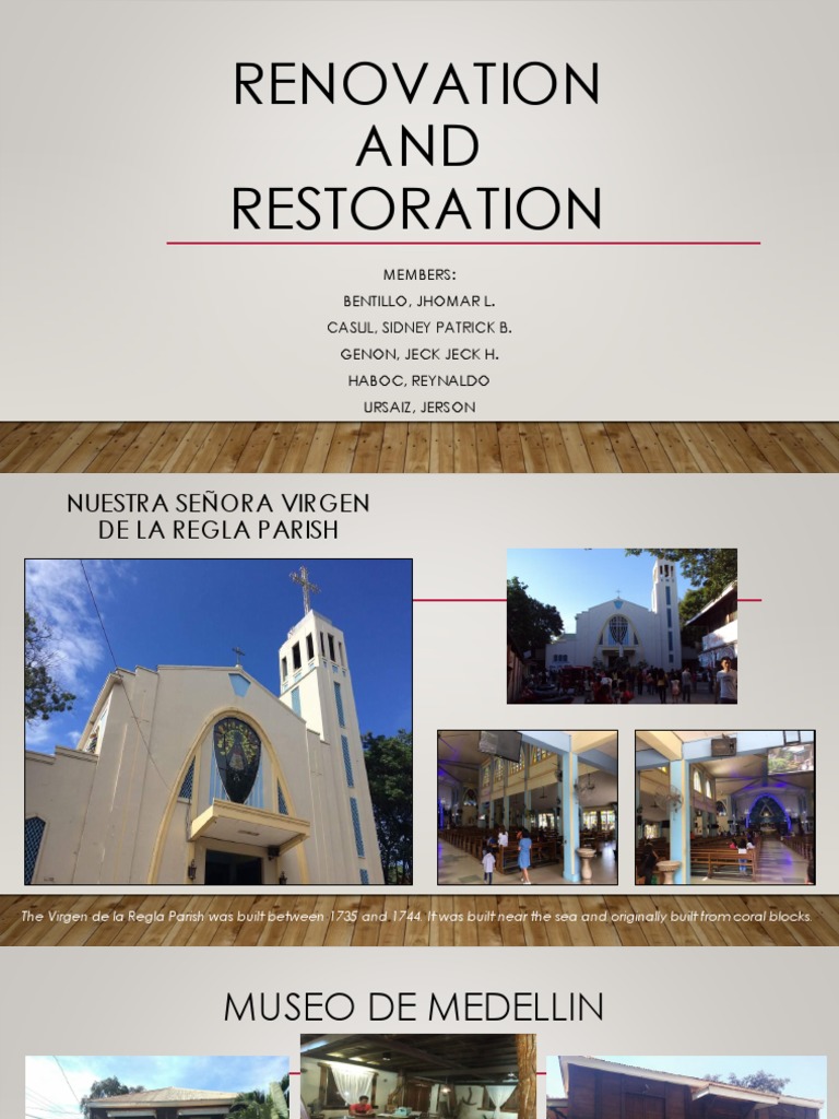 Renovation AND Restoration | PDF