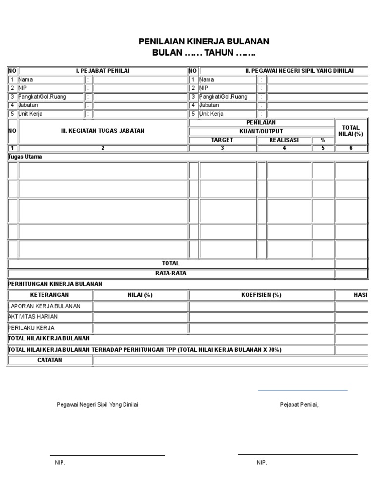 Format LKB Terbaru | PDF