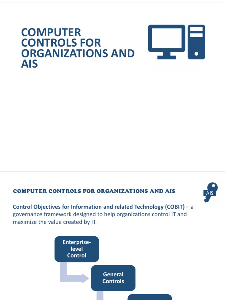 AIS Computer Controls Overview | PDF | Authentication | Artificial ...