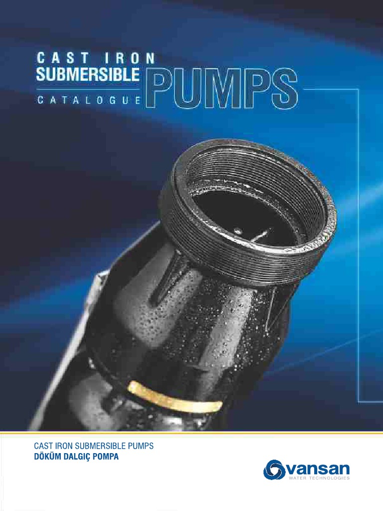 Vansan Cast Iron Submersible Pumps Catalogue PDF | PDF | Building ...