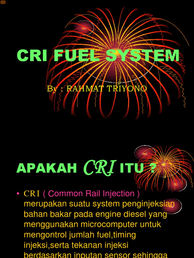 Cri Fuel System PDF | PDF