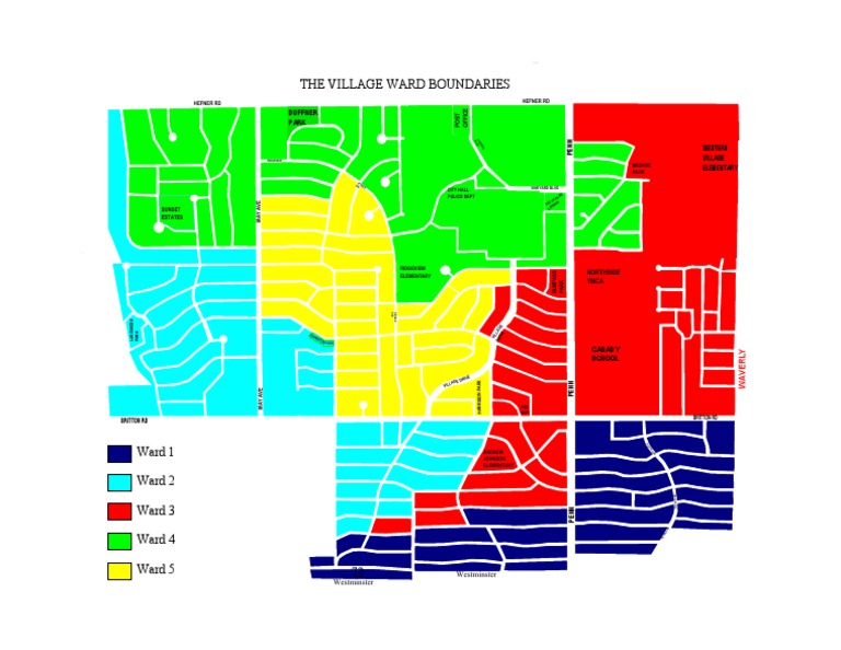 Ward Boundaries | PDF