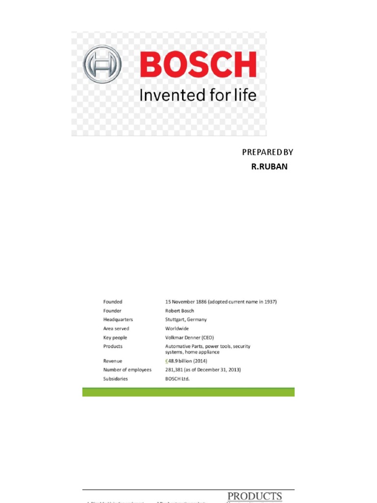 Bosch PPT New | PDF | Market Segmentation | Marketing Strategy