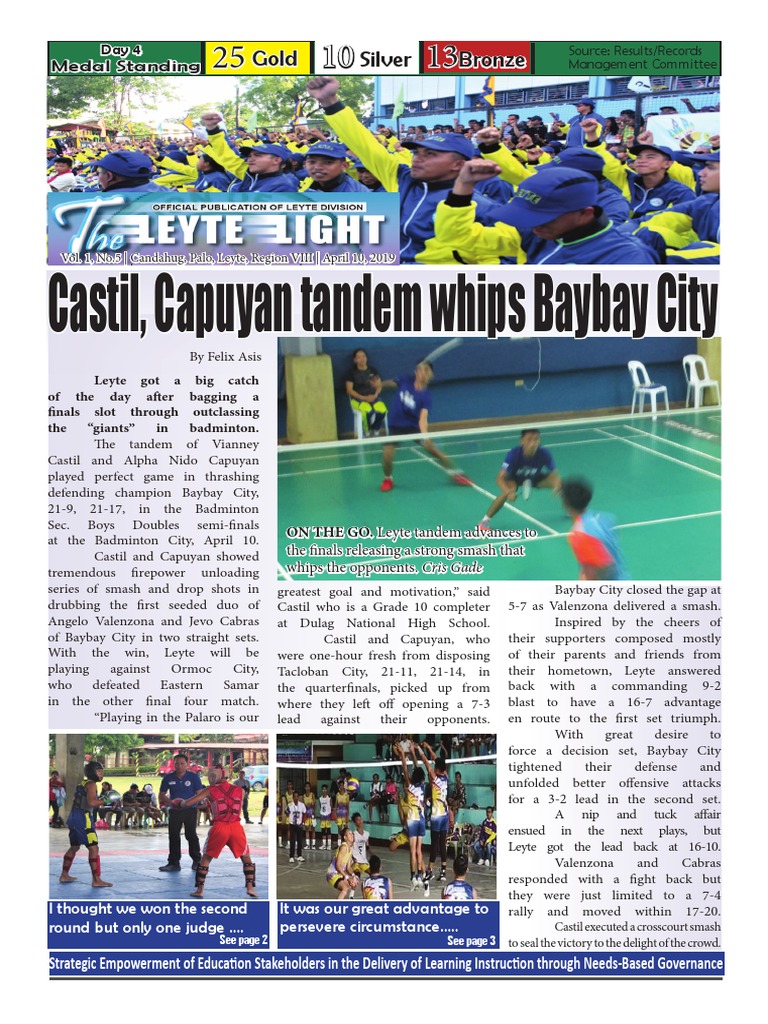 EVRAA 2019 5th Issue | PDF | Individual Sports | Sports