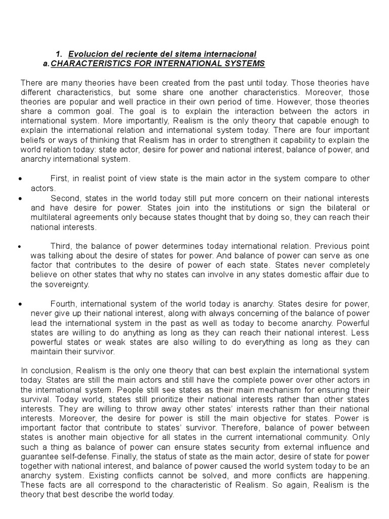 Politics | PDF | Global Governance | Polarity (International Relations)