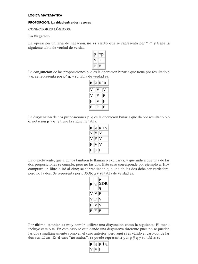 Logica Matematica | PDF | Intervalo (Matemáticas) | Número racional